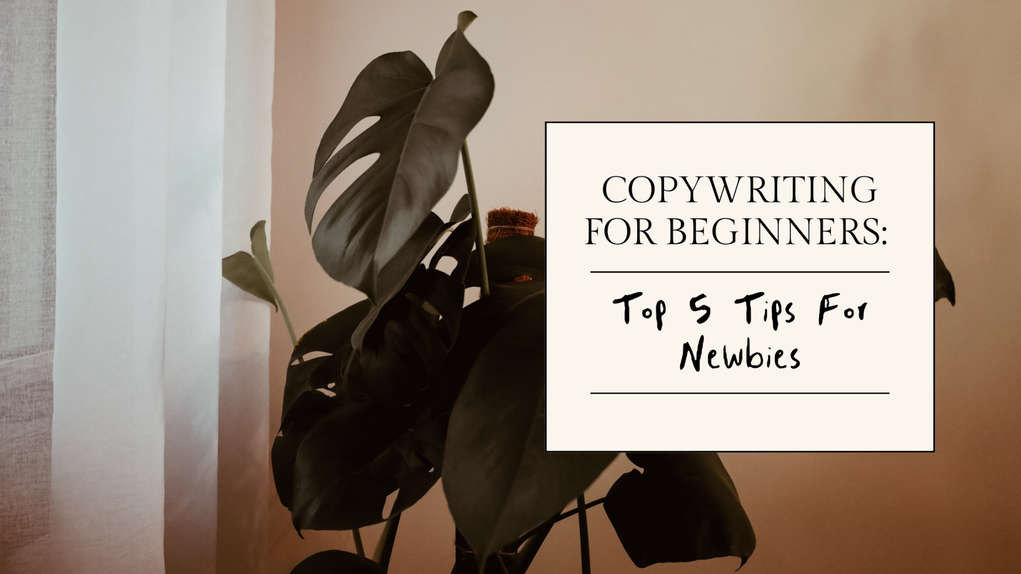 Copywriting for Beginners