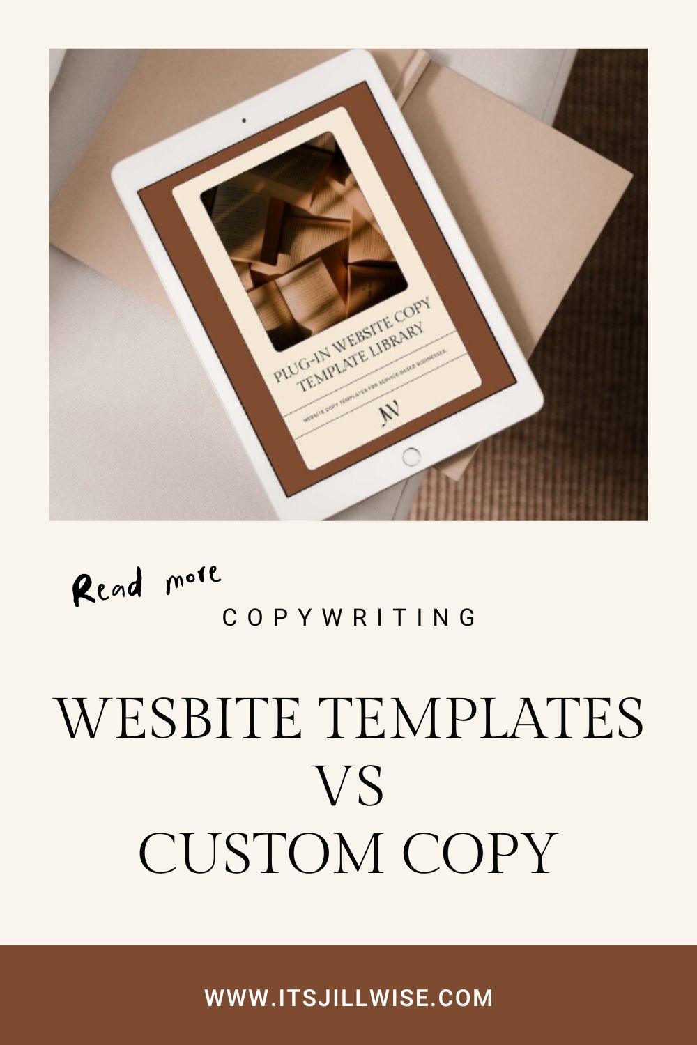 Using a Website Copy Template vs Custom Copy