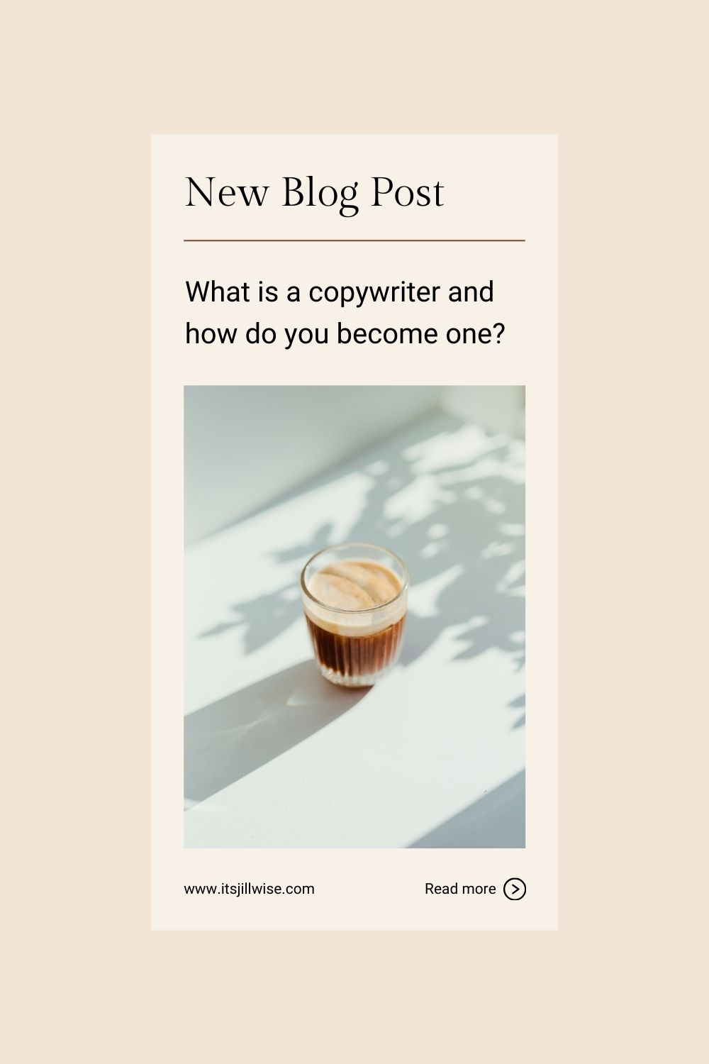 What is a copywriter?