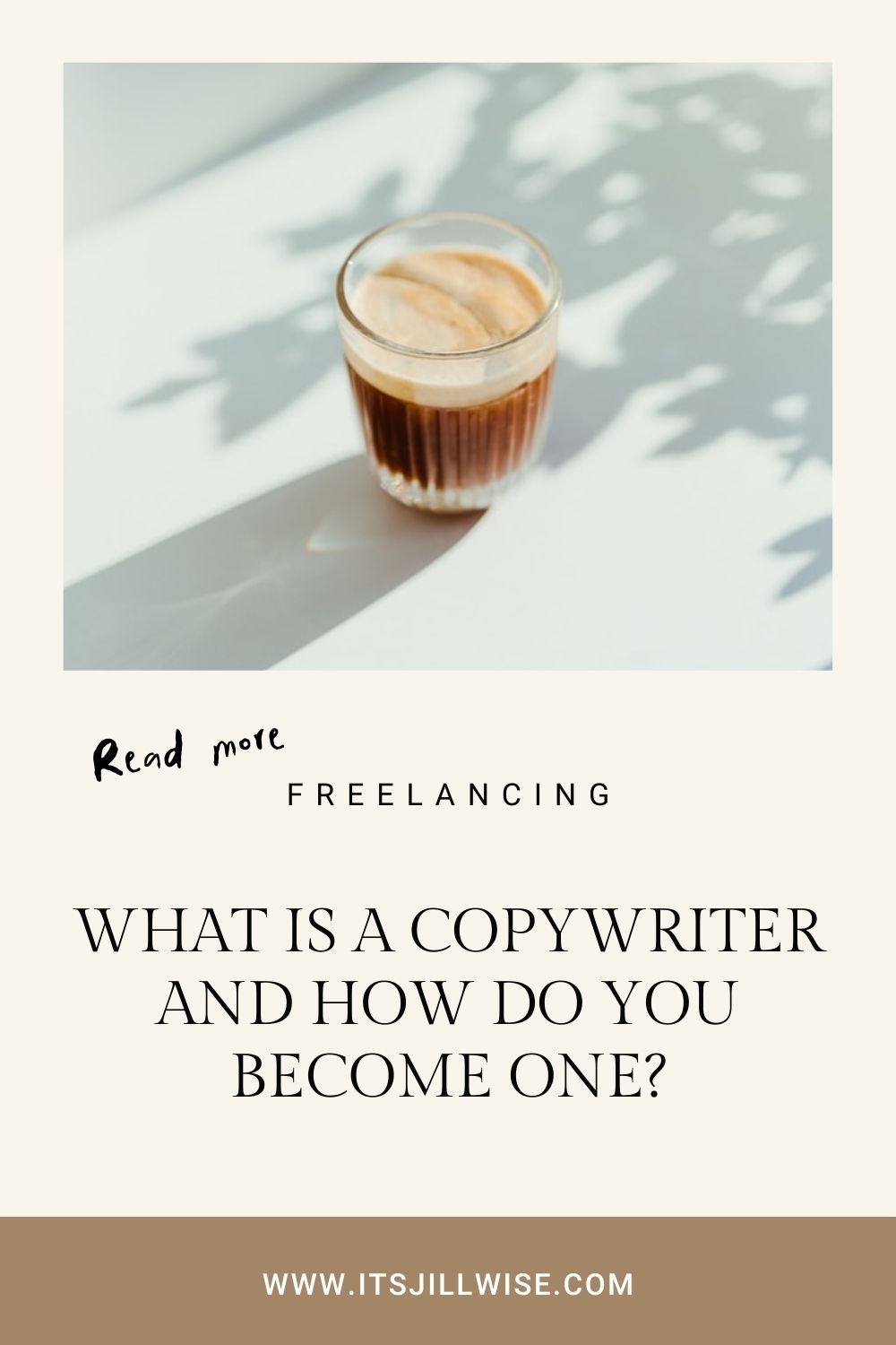 What is a copywriter?