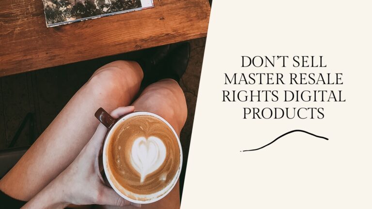 Master Resale Rights Digital Products: Do They Work?